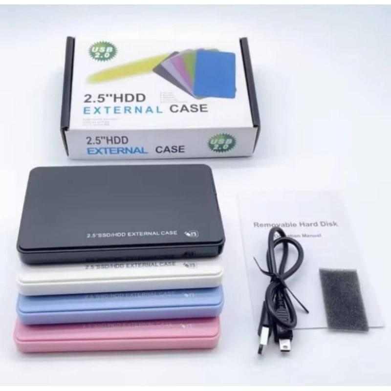 Jual HDD External 500GB Hardisk External 1TB 2.0 Storage 2.5 Enclosure ...