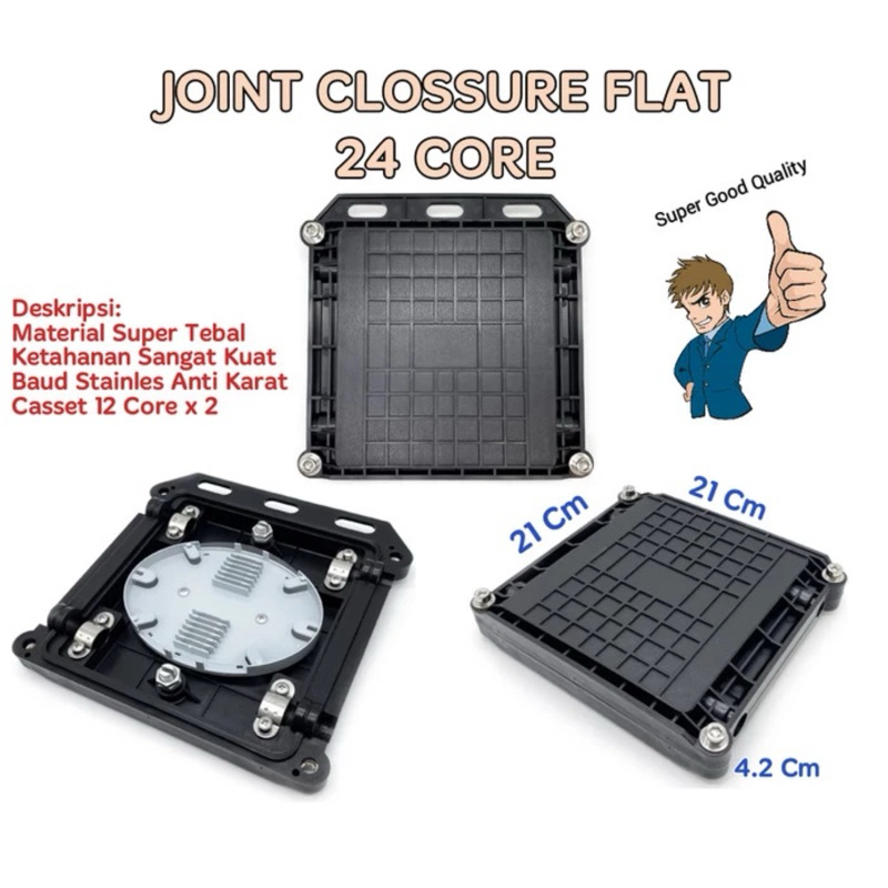 Jual JOINT CLOSURE 24C FLAT | Shopee Indonesia