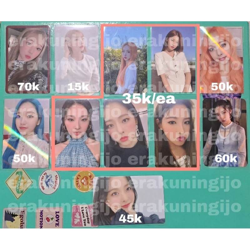 Jual CLEARANCE SALE LOONA LOOSSEMBLE Photocard Pc Postcard Album Official Hyunjin Haseul Yeojin ...