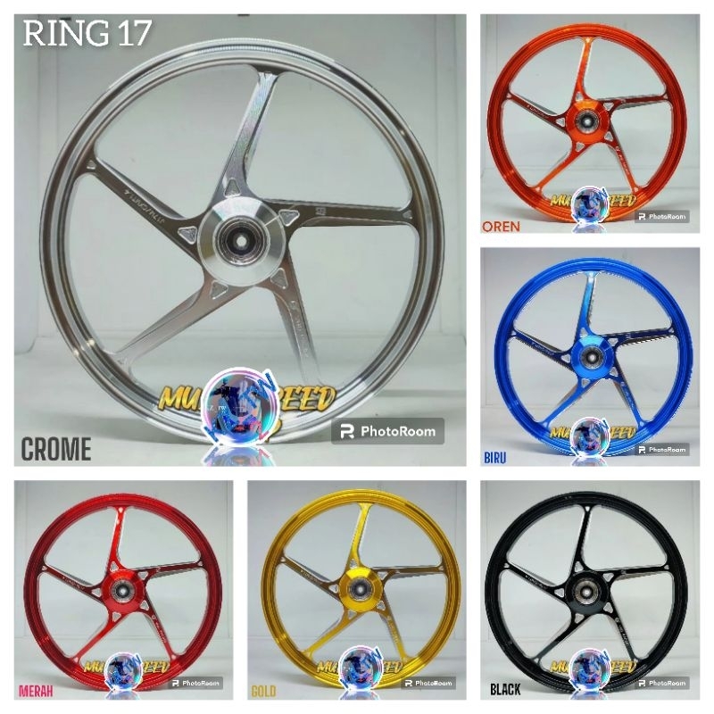 Jual VELG VND AK 55 RING 17 KHARISMA / SUPRA X 125 OLD / SUPRA X 110 ...