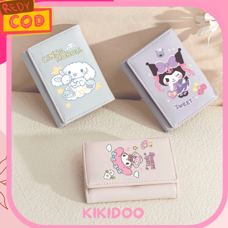 Jual Kikidoo Dompet Lucu Sanrio Kekinian Girl Wallet Cute Kawaii WL21 ...