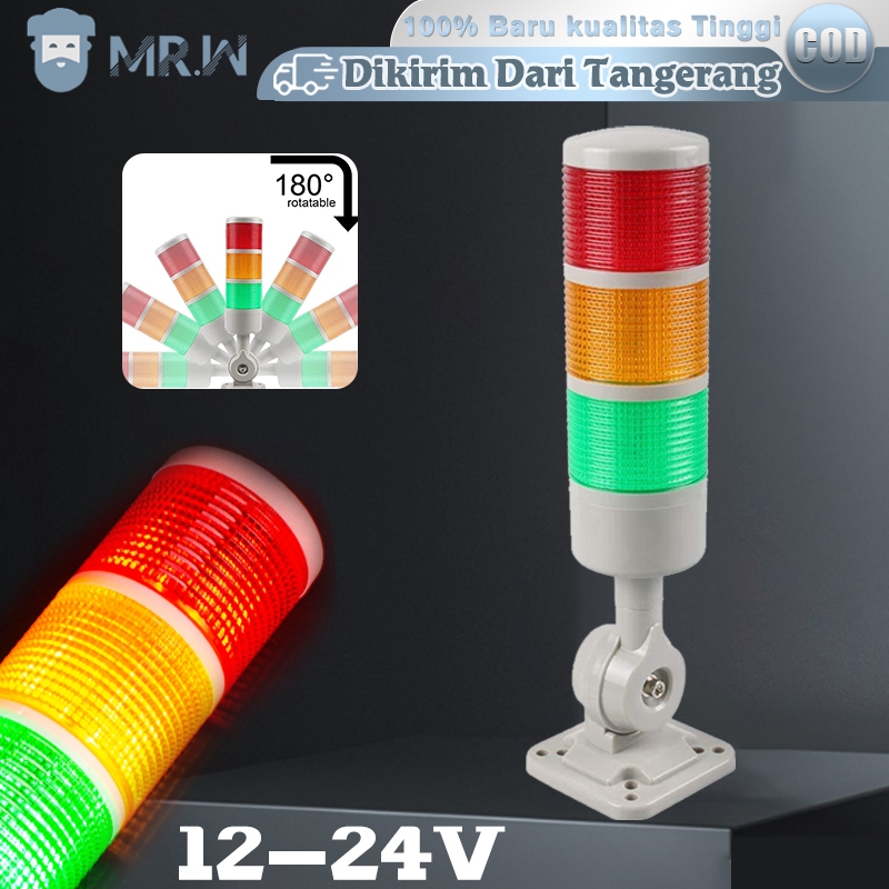 Jual Tower Lampu 12-24v Lampu Tower Light Foldable Alarm Suara Dan ...