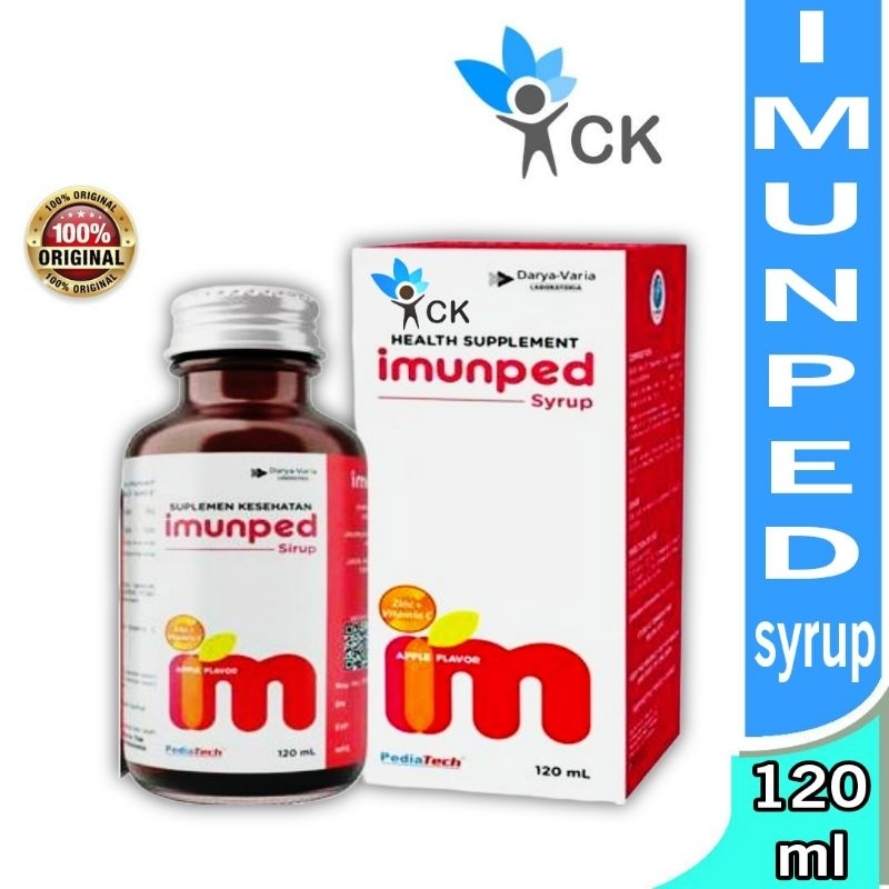 Jual IMUNPED SYRUP 120 ML - suplemen daya tahan tubuh anak paling enak ...