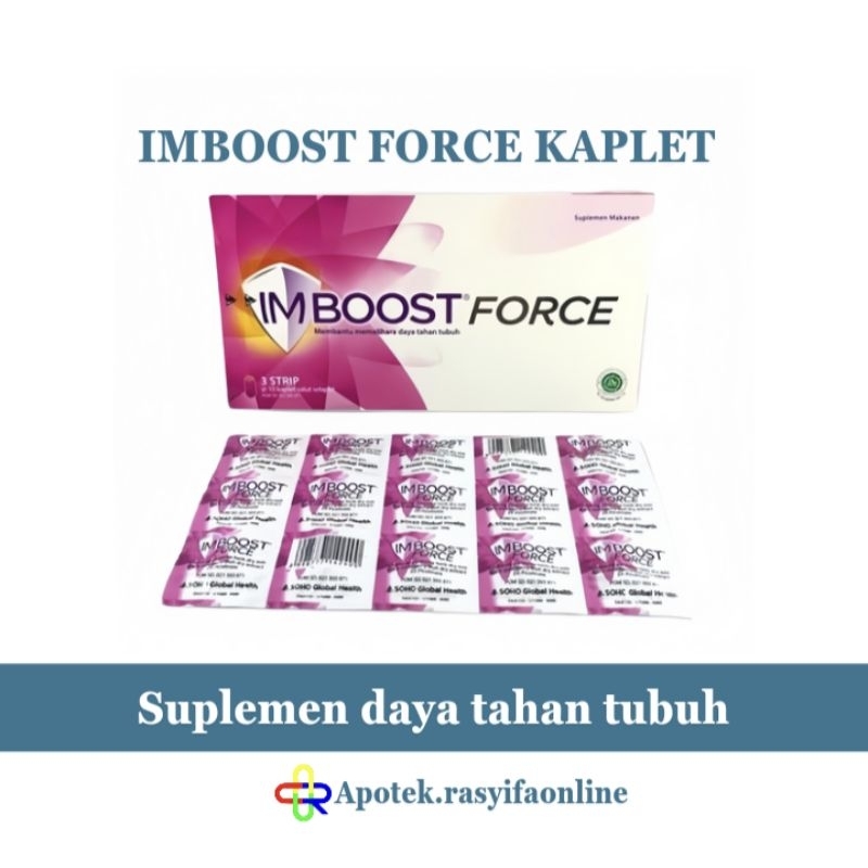 Jual Imboost Force Kaplet - Imunostimulan Herbal Daya Tahan Tubuh ...