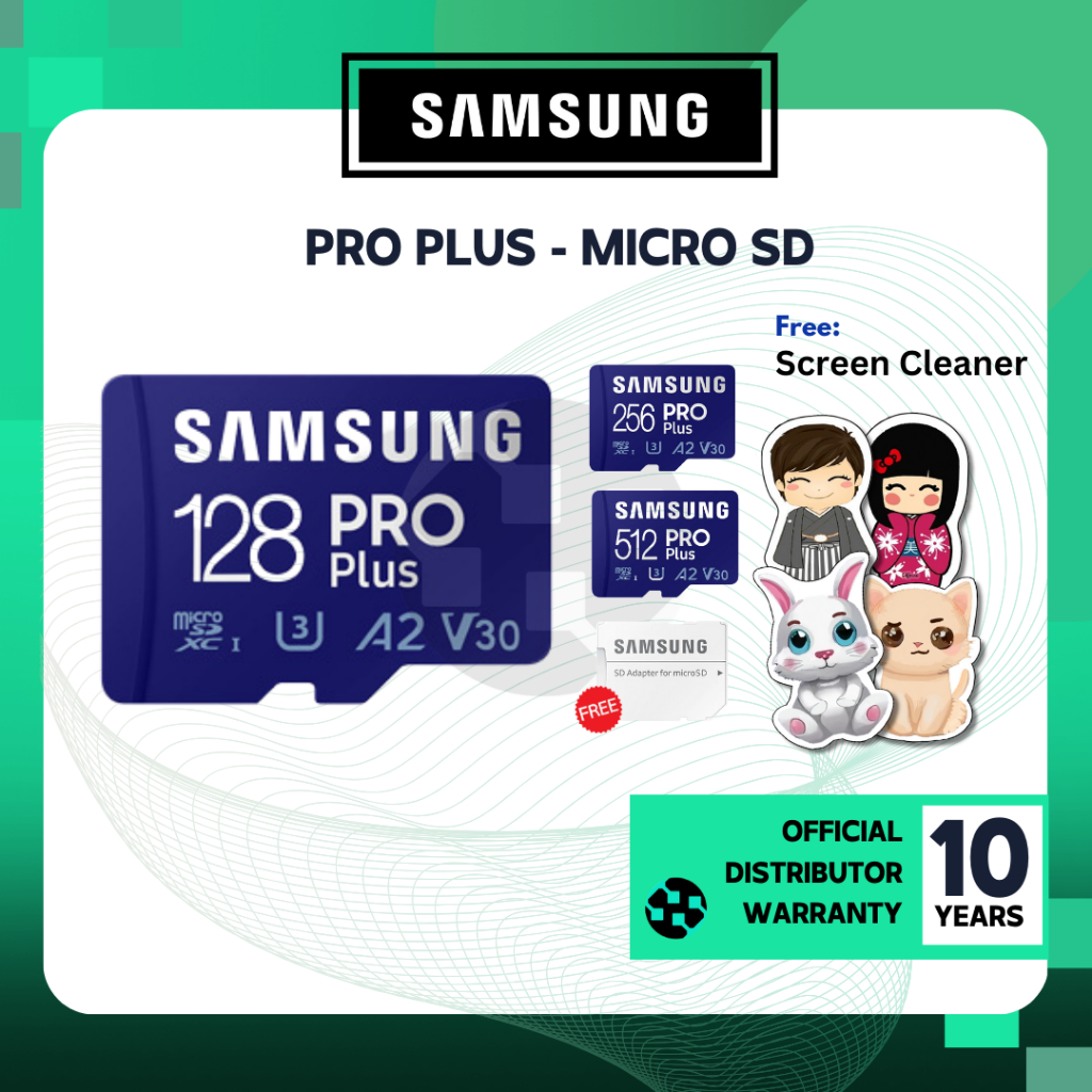 Jual SAMSUNG Microsd PRO PLUS 128GB / 256GB / 512GB MicrosdSDXC Memory Card emory Card hp Micro ...