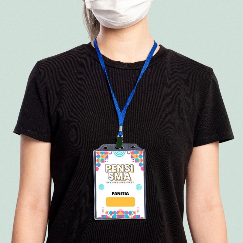 Jual NAMETAG PANITIA UMUM GATHERING LIBURAN SEMINAR WEDDING EVENT LOMBA ...