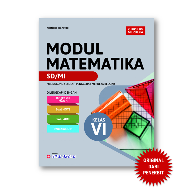 Jual Modul Matematika Kelas VI SD MI Kurikulum Merdeka | Shopee Indonesia