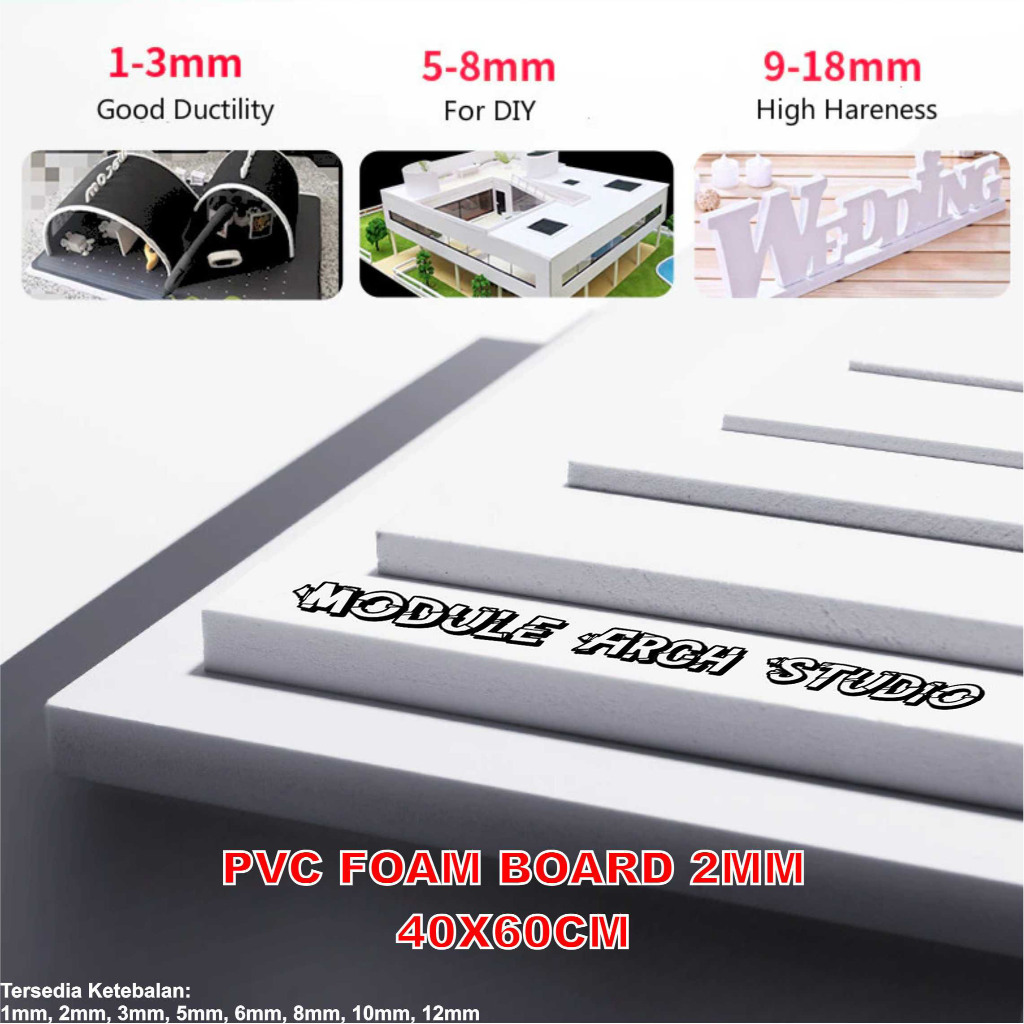 Jual PVC Foam Board 2mm 60x40cm | Shopee Indonesia