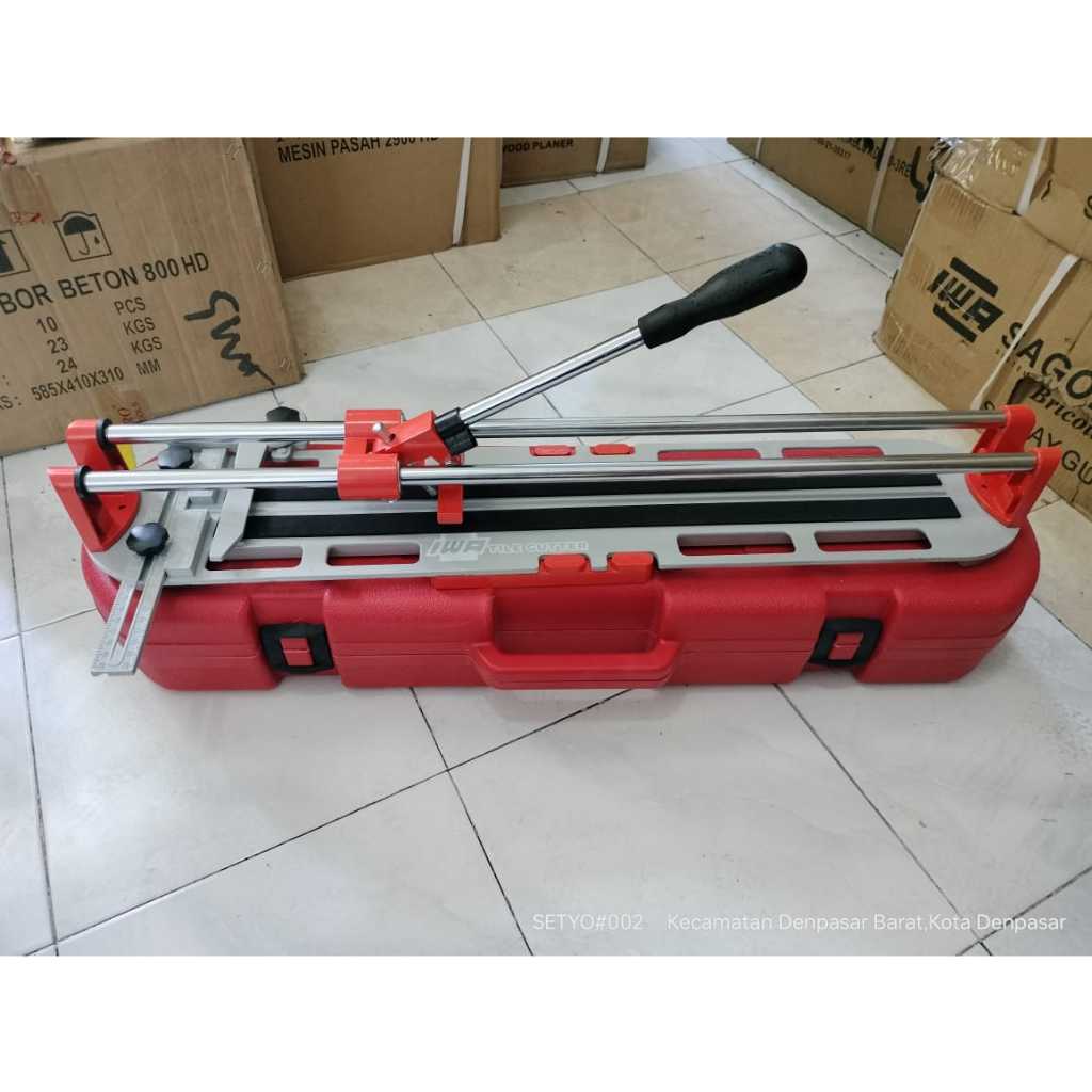 Jual Alat Potong Keramik Manual Dorong 600mm Tile Cutter 60 Cm Pemotong ...