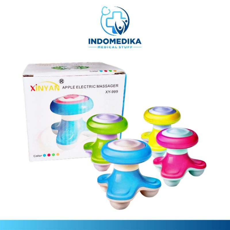 Jual Alat Pijat Mini Elektrik Getar Otomatis aneka warna, praktis ...