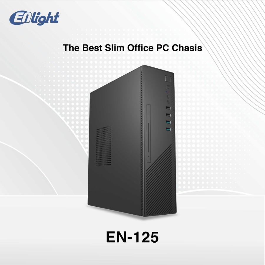 Jual ENLIGHT CASE EN 125 + 300Watt MICRO ATX | Shopee Indonesia