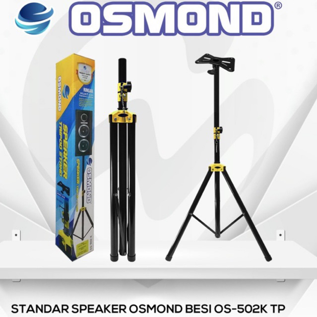Jual STAND SPEAKER TRIPOD AUDIO SYSTEM 200cm TIPE SPS-502M DAN OS-502K WARNA HITAM | Shopee ...