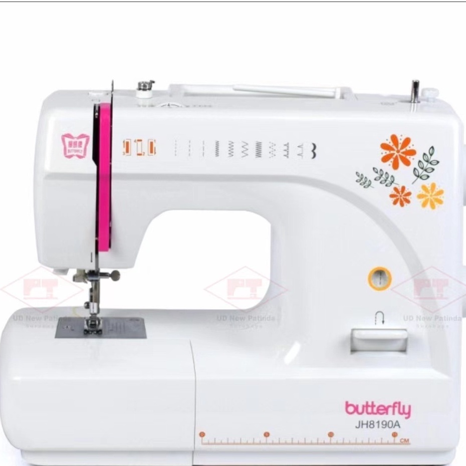 Jual Mesin Butterfly 8190 jahit zigzag portable 10 pola | Shopee Indonesia