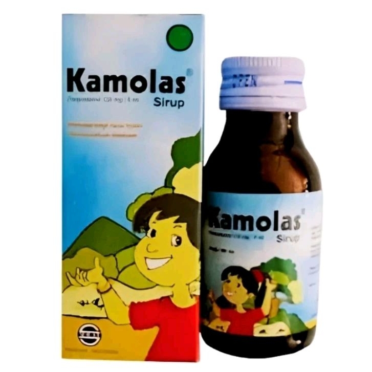 Jual KAMOLAS Sirup - Paracetamol 120mg /5ml (60ml) | Pamol 120mg /5ml ...