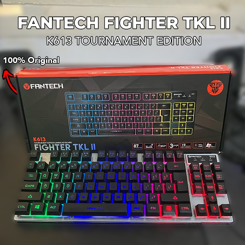 Jual Fantech Fighter II K613 TKL RGB Bekas 100% Original | Shopee Indonesia