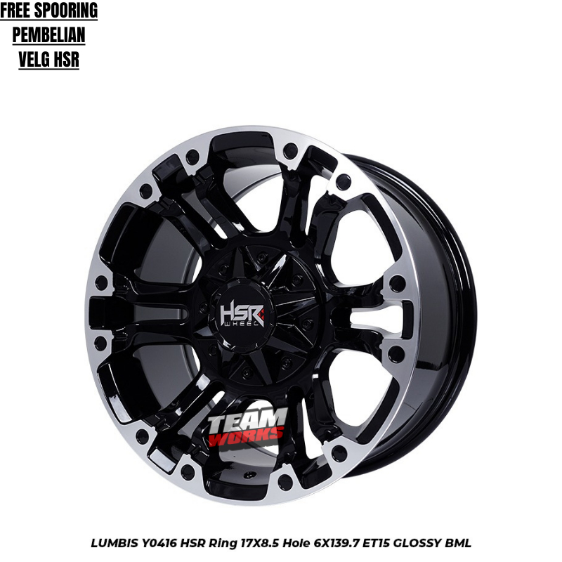 Jual VELG HSR LUMBIS R17 FORTUNER PAJERO TRITON | Shopee Indonesia