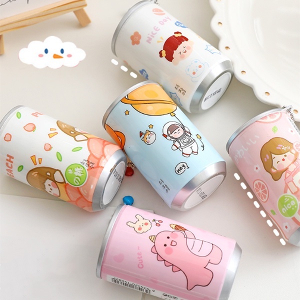 Jual Tissue Basah Kaleng Mini Korea Karakter Lucu Isi 30 Lembar Sekali ...