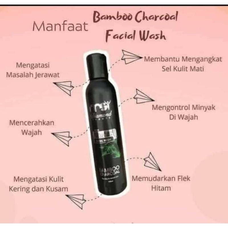 Jual DIJAMIN ORIGINAL 1Botol Sabun Cair Arang Bambu/Sabun Bamboo ...