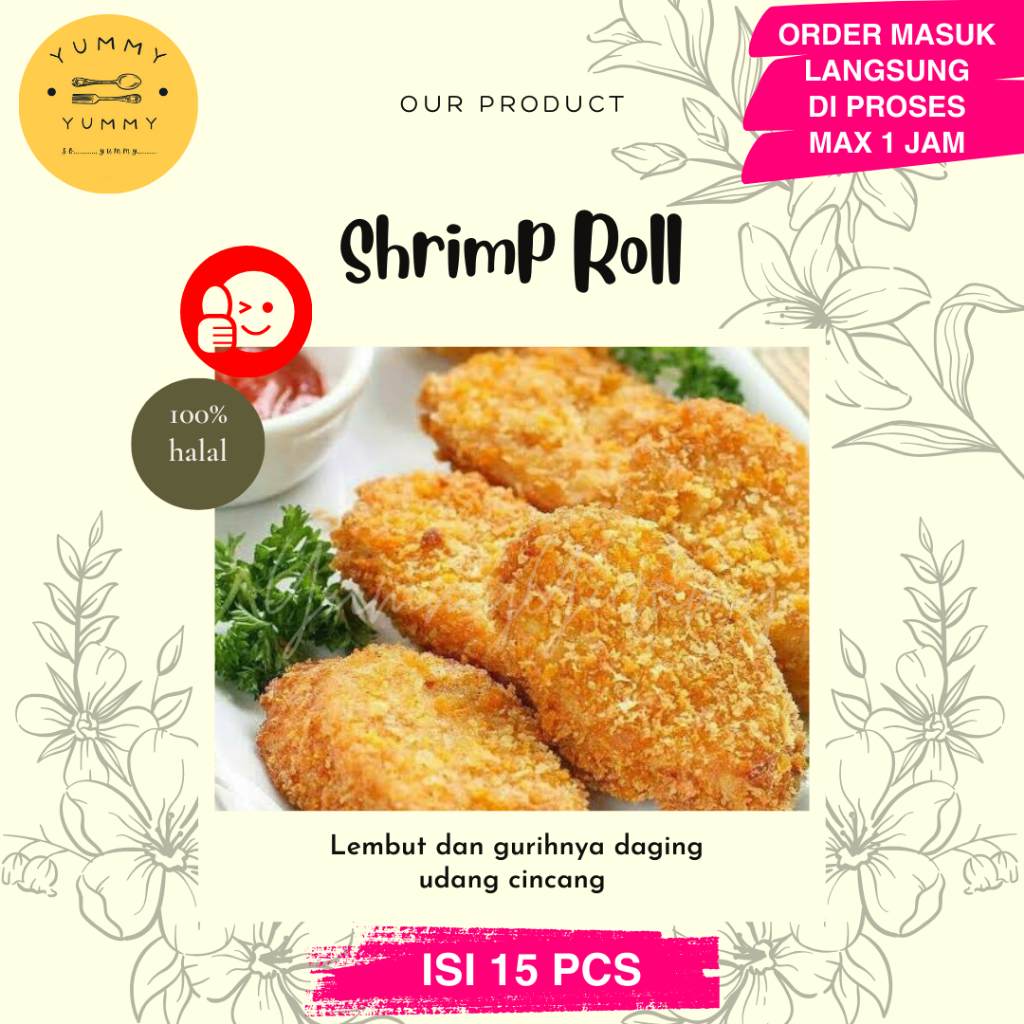 Jual Makanan Beku Frozen Shrimp Roll Bento Hokben Udang | Shopee Indonesia