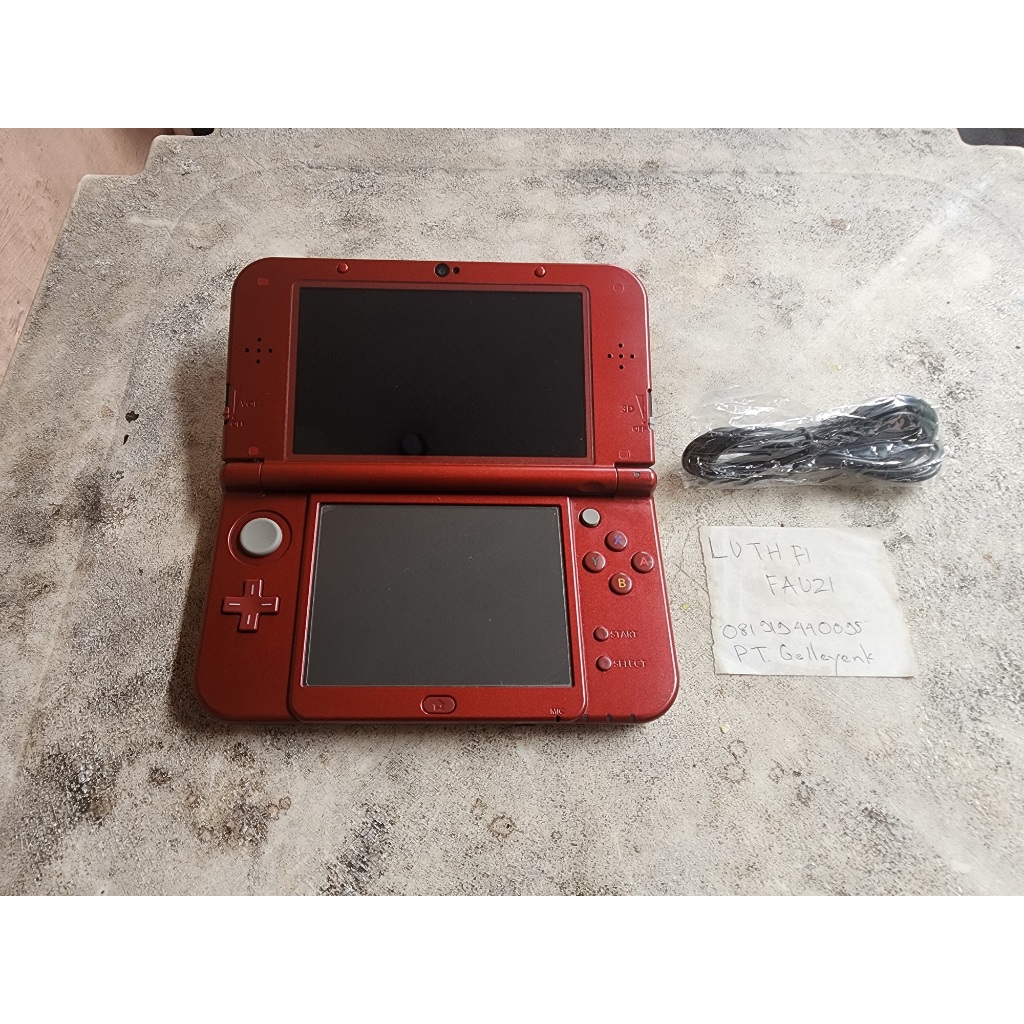 Jual New Nintendo 3DS XL New Red Layar IPS Rare CFW Luma 00 | Shopee ...