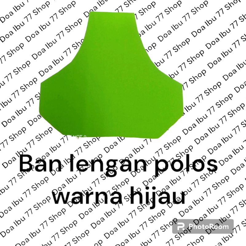 Jual ban lengan bahan drill/ban lengan warna ijo terang /ban lengan ...