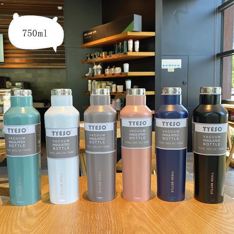 Jual [ORIGINAL] TYESO Vacuum insulated bottle/Tumbler Stainless Bpa Free (8710) | Shopee Indonesia