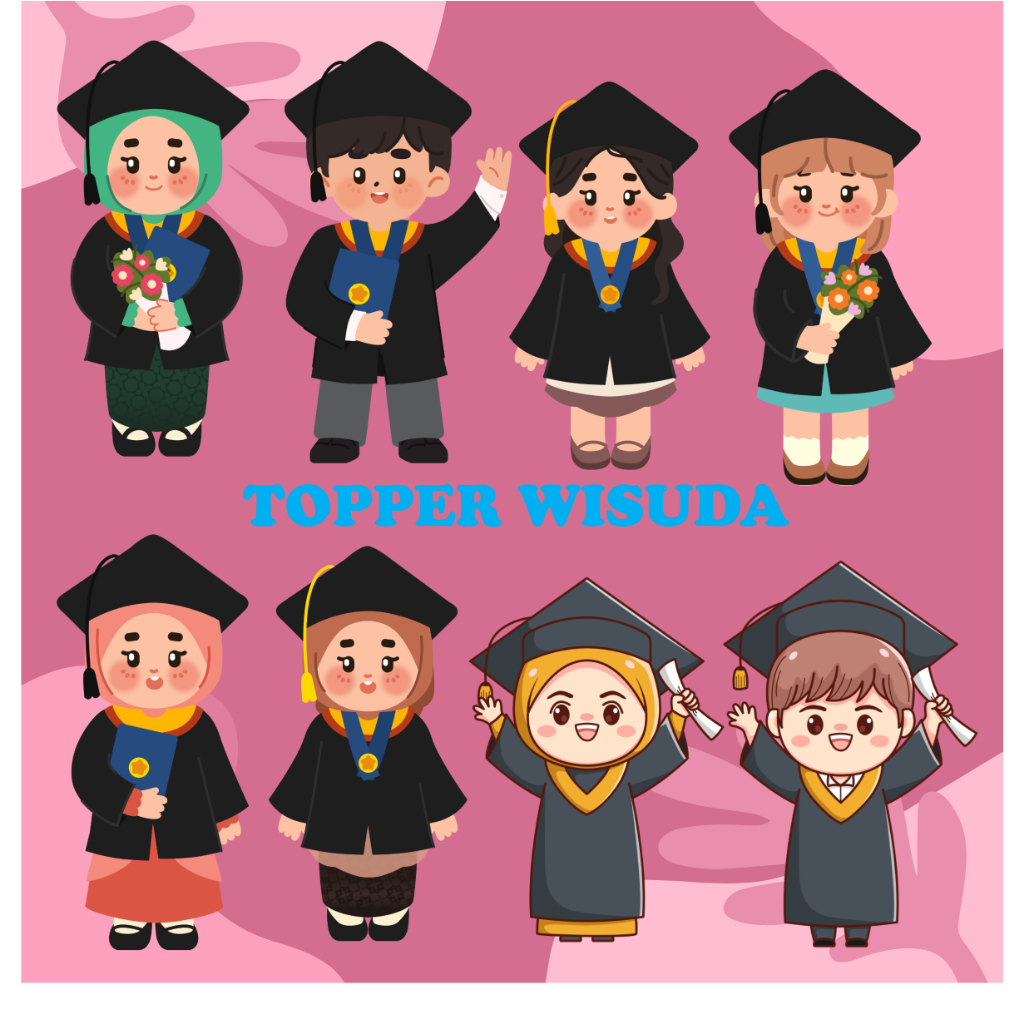 Jual TOPPER/HIASAN BUKET UNTUK WISUDA/KELULUSAN | Shopee Indonesia