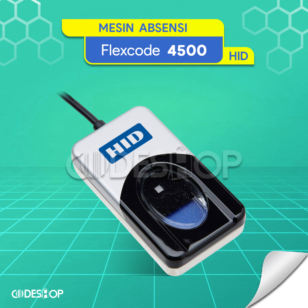 Jual Mesin Fingerprint HID U Are U 4500 Scan Sidik Jari PC Windows USB ...