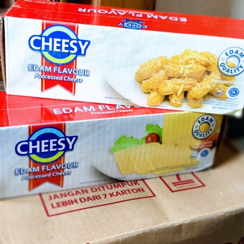 Jual keju cheesy edam repacked | Shopee Indonesia