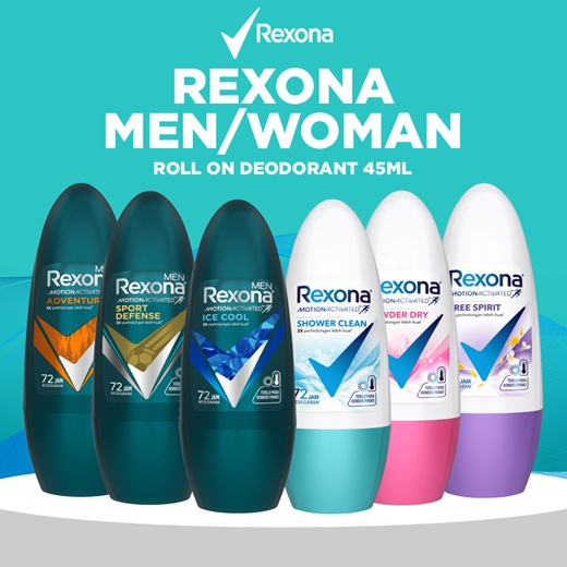 Jual Rexona Deodorant Roll On Men / Women 45ML / 50ML | Shopee Indonesia