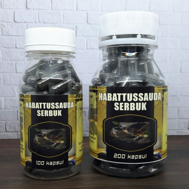 Jual HABATUS SAUDA JINTEN HITAM 100 KAPSUL ORIGINAL | Shopee Indonesia