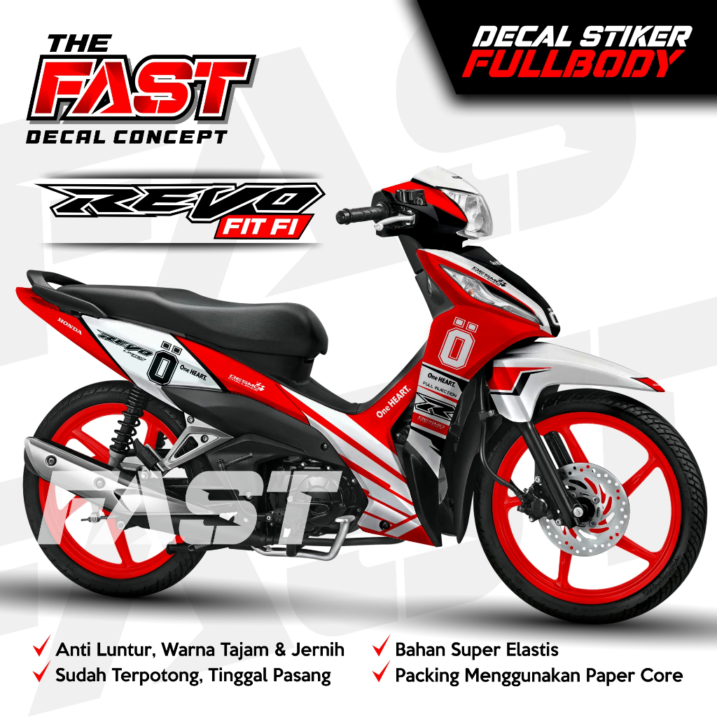 Jual BISA COD Decal Sticker Revo Fit FI/Revo X Fullbody Ohlins Racing ...
