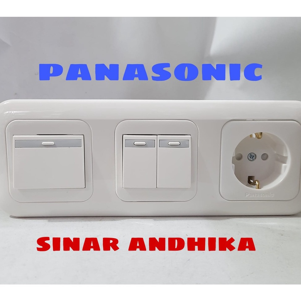 Jual Iu SAKLAR ENGKEL LEBARSERI KECILSTOP KONTAK CP PANASONIC WEJ 7823 ...
