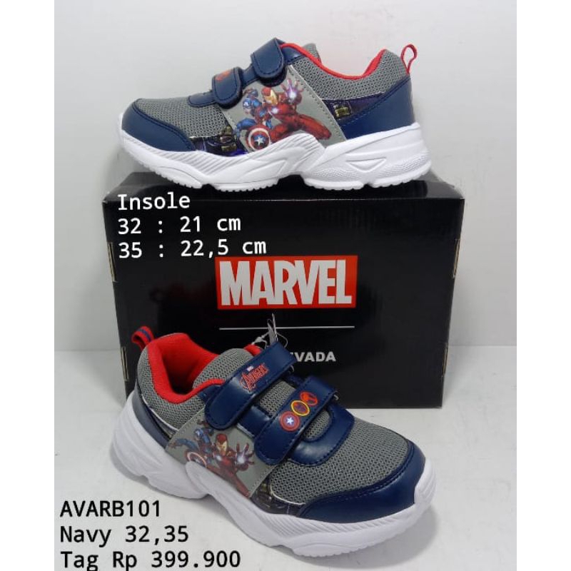 Jual AVARB 101 SEPATU ANAK NEVADA MARVEL AVENGERS ORIGINAL | Shopee ...
