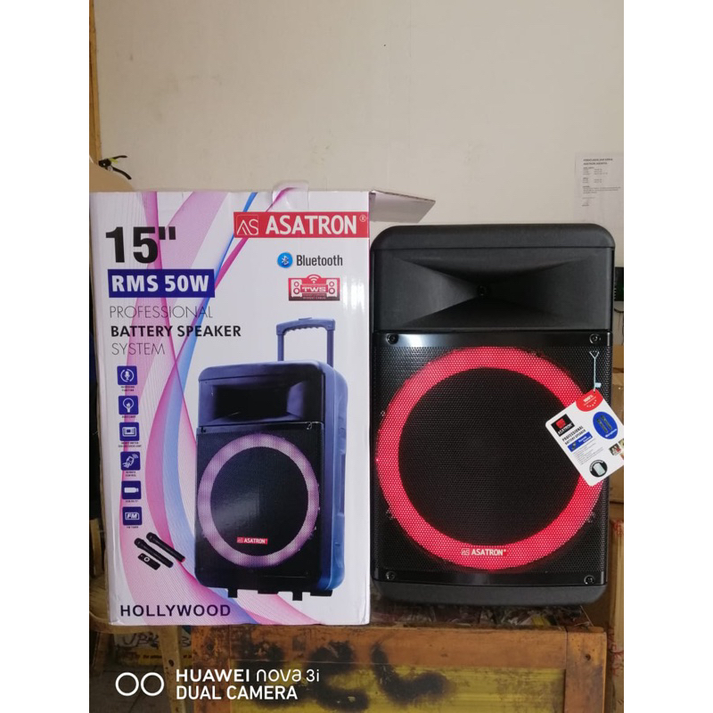 Jual Asatron Speaker 15 inci Asatron Portable ASATRON HOLLYWOOD 15 INCH ...