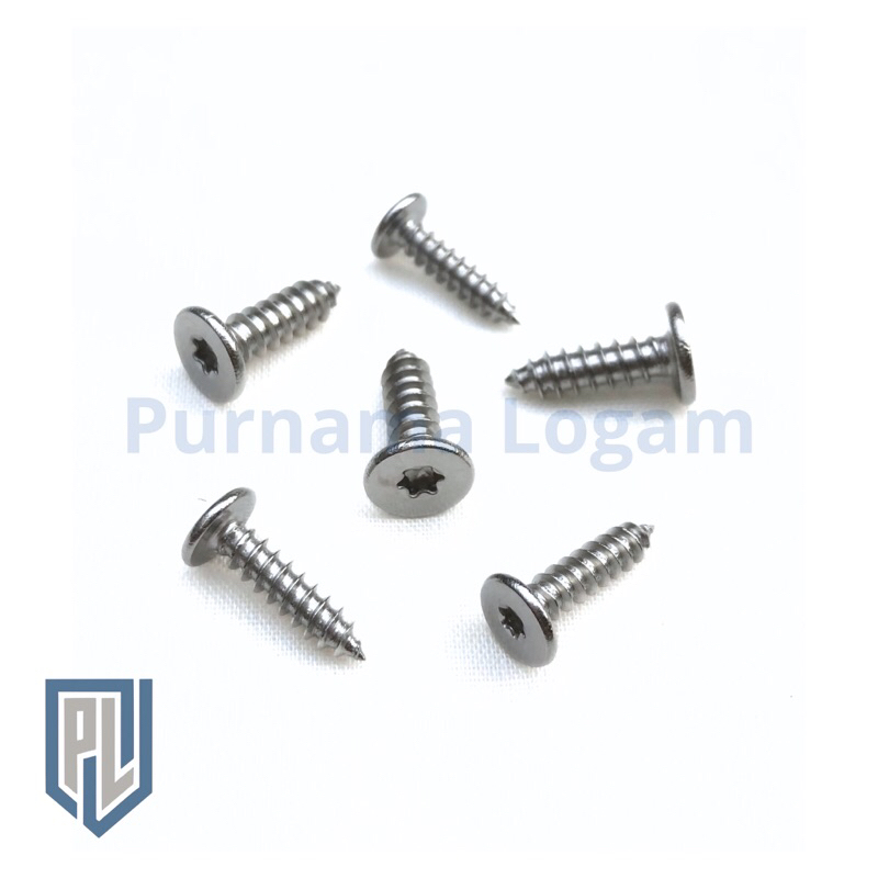 Jual BAUT SKRUP L BINTANG ULTRA THIN ( 4 x 16 ) STAINLESS 304 BAUT L ...