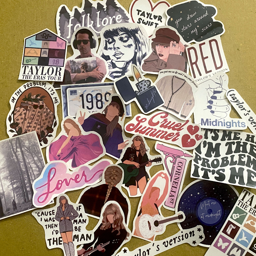 Jual [part 1] (BACA DESKRIPSI) Sticker Taylor Swift stickeraesthetic ...