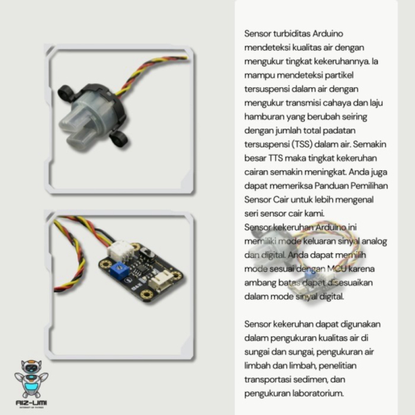 Jual Analog Turbidity Sensor For Arduino Berkualitas | Shopee Indonesia