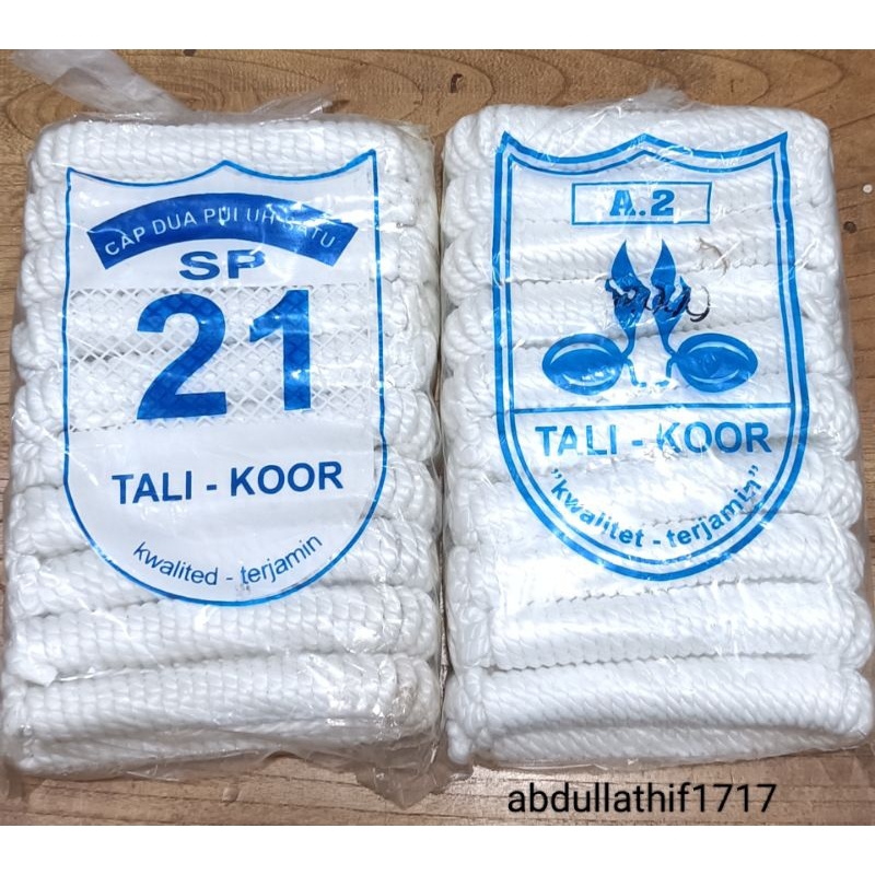 Jual Tali Belati Pramuka/Tali Koor Putih/Tali Koor Pramuka Hijau Merah ...