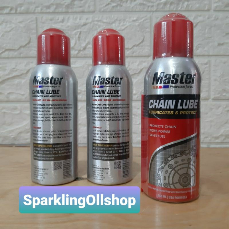 Jual Master Chain Lube / Pelumas Rantai 150ml (64925) | Shopee Indonesia