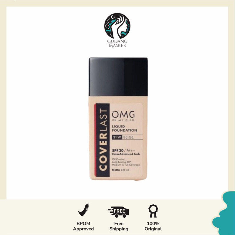 Jual OMG Liquid Foundation SPF20 PA++ | Shopee Indonesia