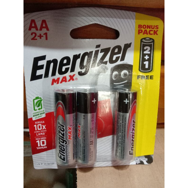 Jual Baterai Energizer Max AA isi 3 pcs | Shopee Indonesia