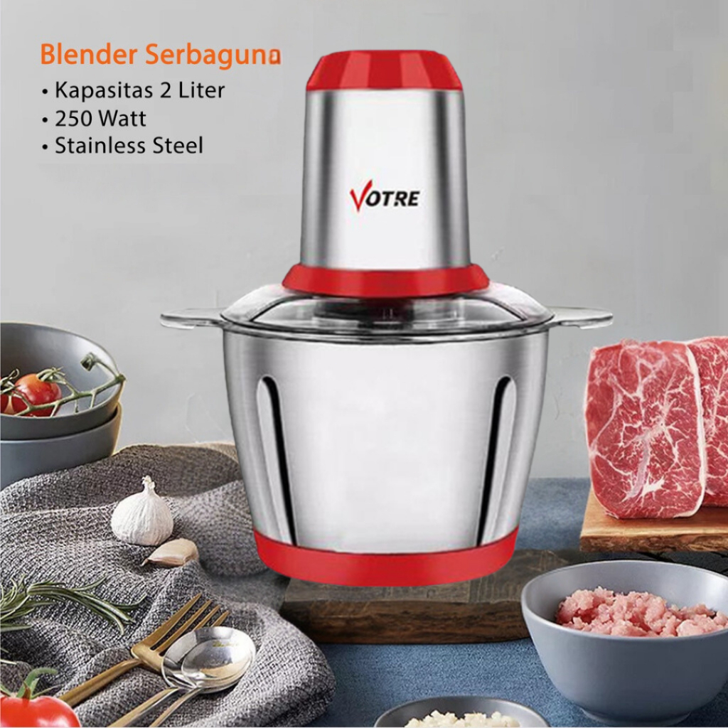 Jual 【Garansi 1 Tahun】Blender Advance Daging Chopper Stainless ...