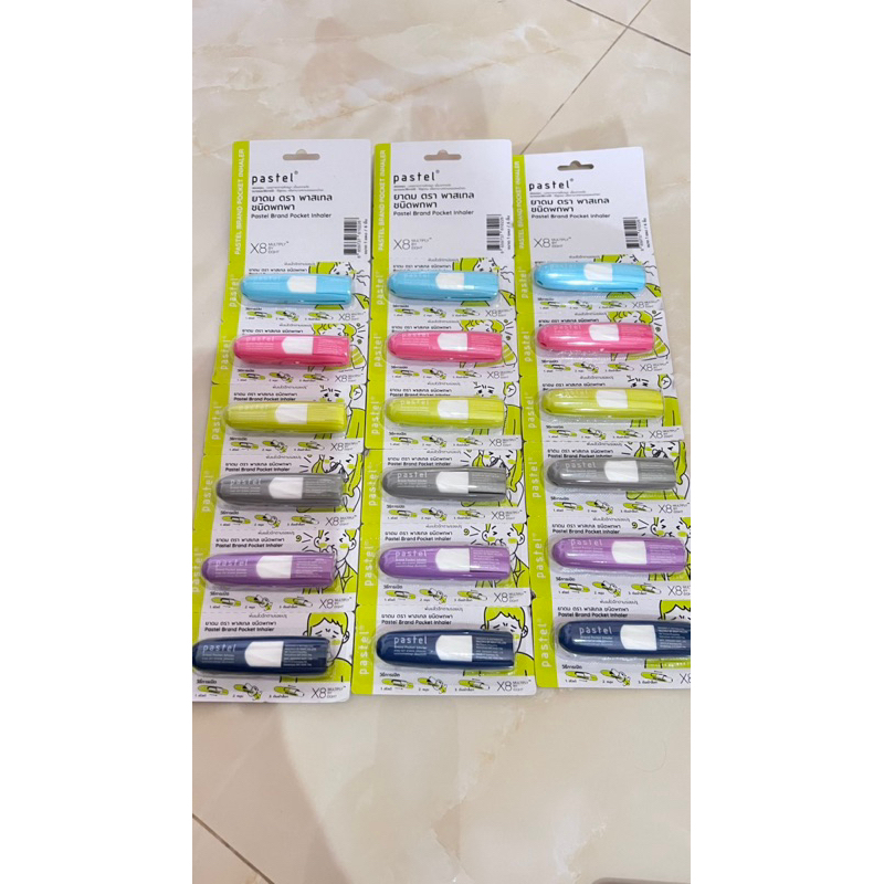 Jual INHALER PASTEL | MIX BERRY | BLACK PEPPERMINT INHALER | ORIGINAL ...