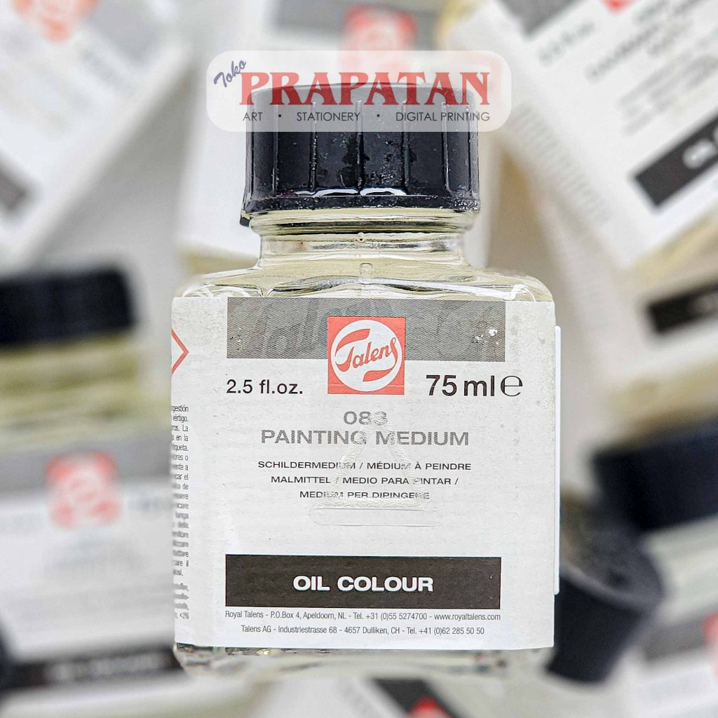 Jual Talens Oil Medium Varnish 75ml | Medium Cat Minyak | Shopee Indonesia