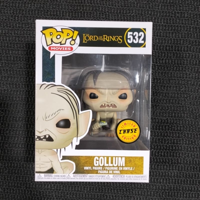 Jual Funko Pop! The Lord Of The Rings: Gollum (Chase) #532 | Shopee ...