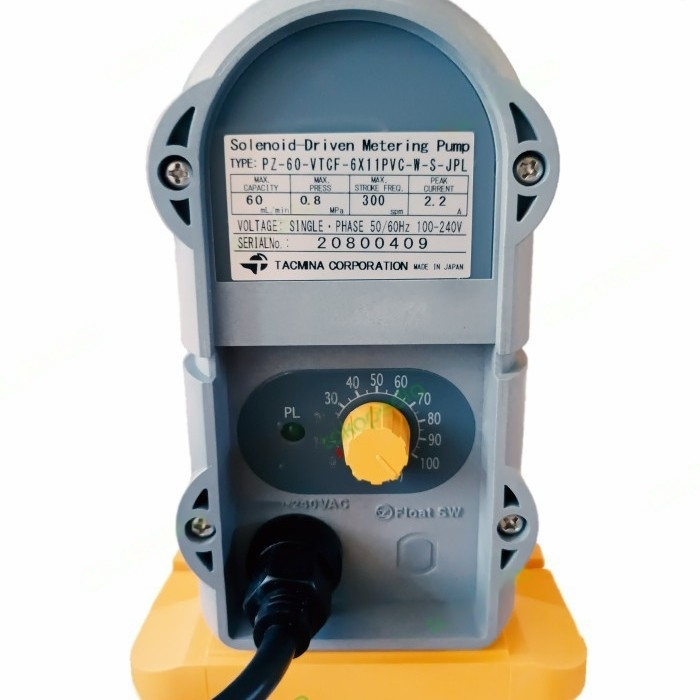 Jual Pompa Chemical Tacmina PZ-60 VTCF Selenoid Metering Dosing Pump | Shopee Indonesia