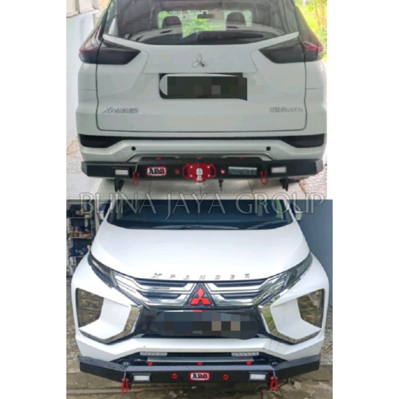 Jual PAKET FULLSET BUMPER TOWING MOBIL XPANDER ALL TYPE DEPAN DAN ...