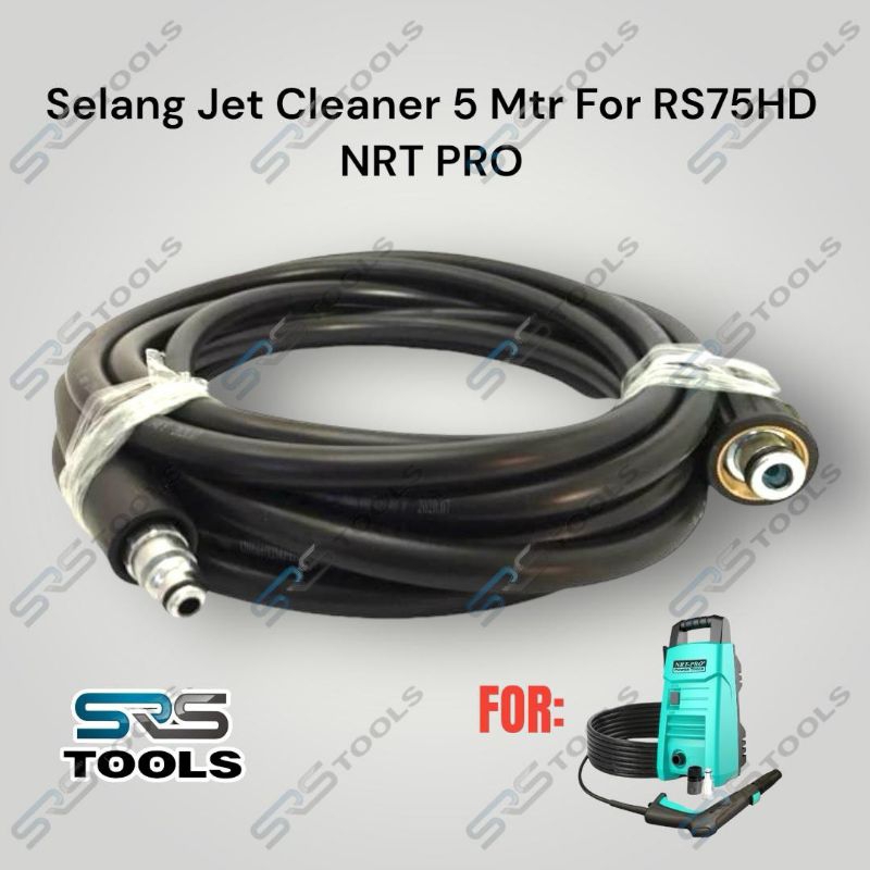 Jual NRT PRO Selang Jet Cleaner 5 Meter Khusus Mesin Cuci Motor Mobil ...