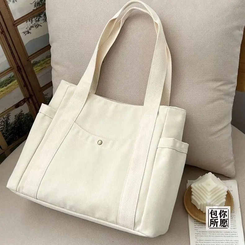 Jual Totebag Big Size Polos -Tokochi | Shopee Indonesia